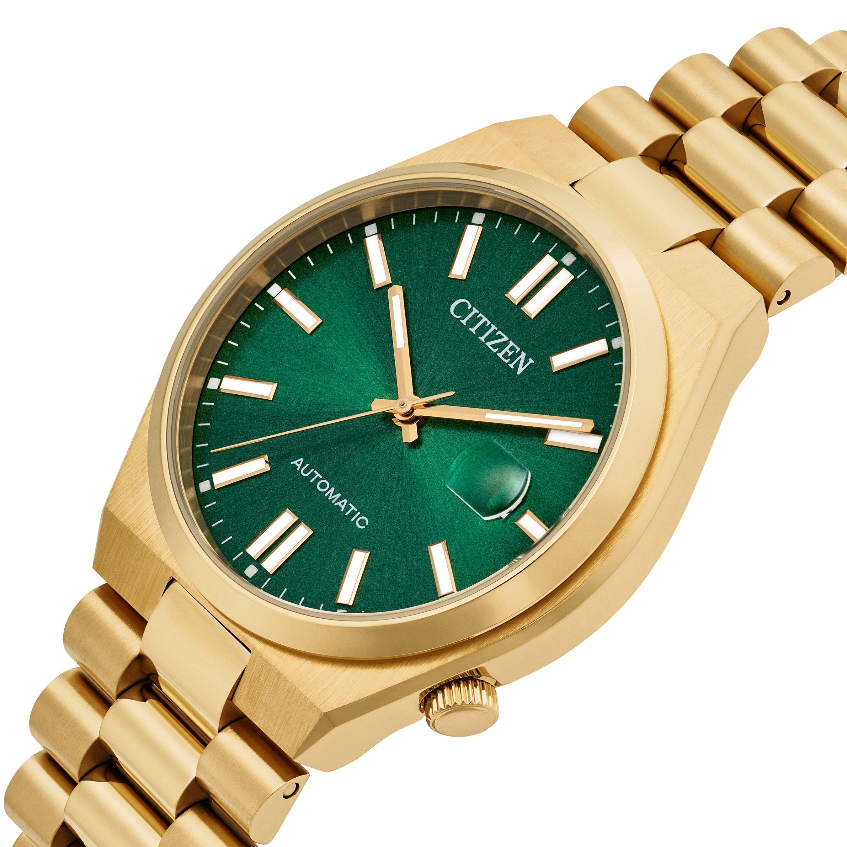 Citizen Tsuyosa 40mm Yellow Gold Tone Automatic Watch - Beaverbrooks